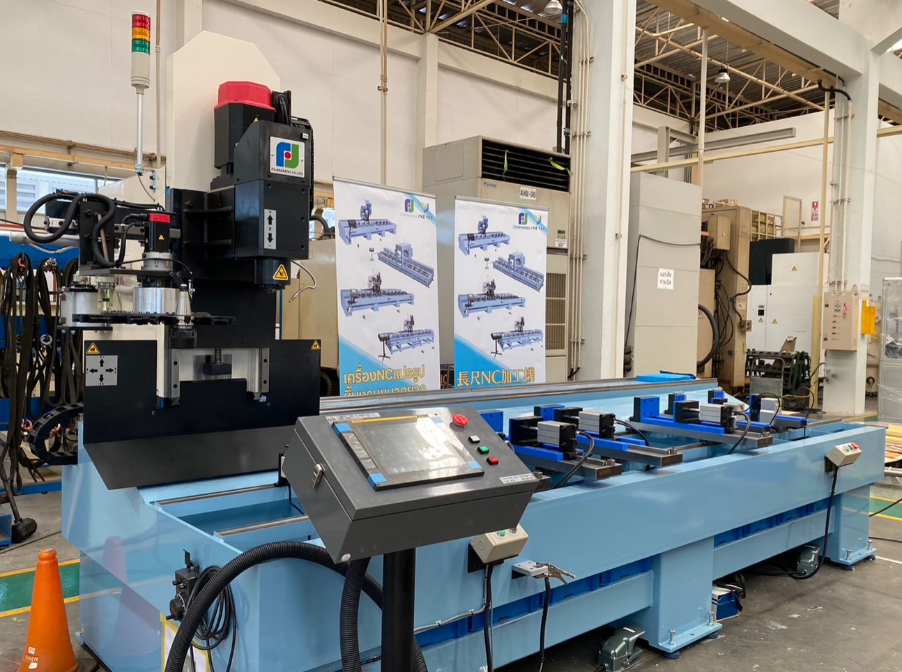 NISSEN KOHKI様へ長尺加工のデモ機設置｜ 事例紹介 ｜YN2-TECH (THAILAND) CO., LTD.