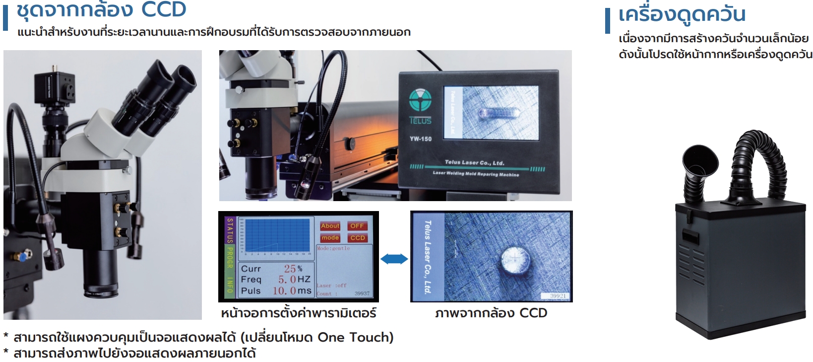 T-LASER เครื่องเชื่อมเลเซอร์สำหรับการซ่อมแม่พิมพ์ที่สมบูรณ์แบบที่สุดจาก ...